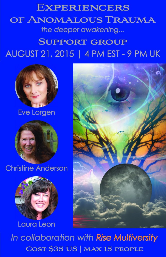 Experiencers of Anomalous Trauma – Support Group August 21, 2015 ...